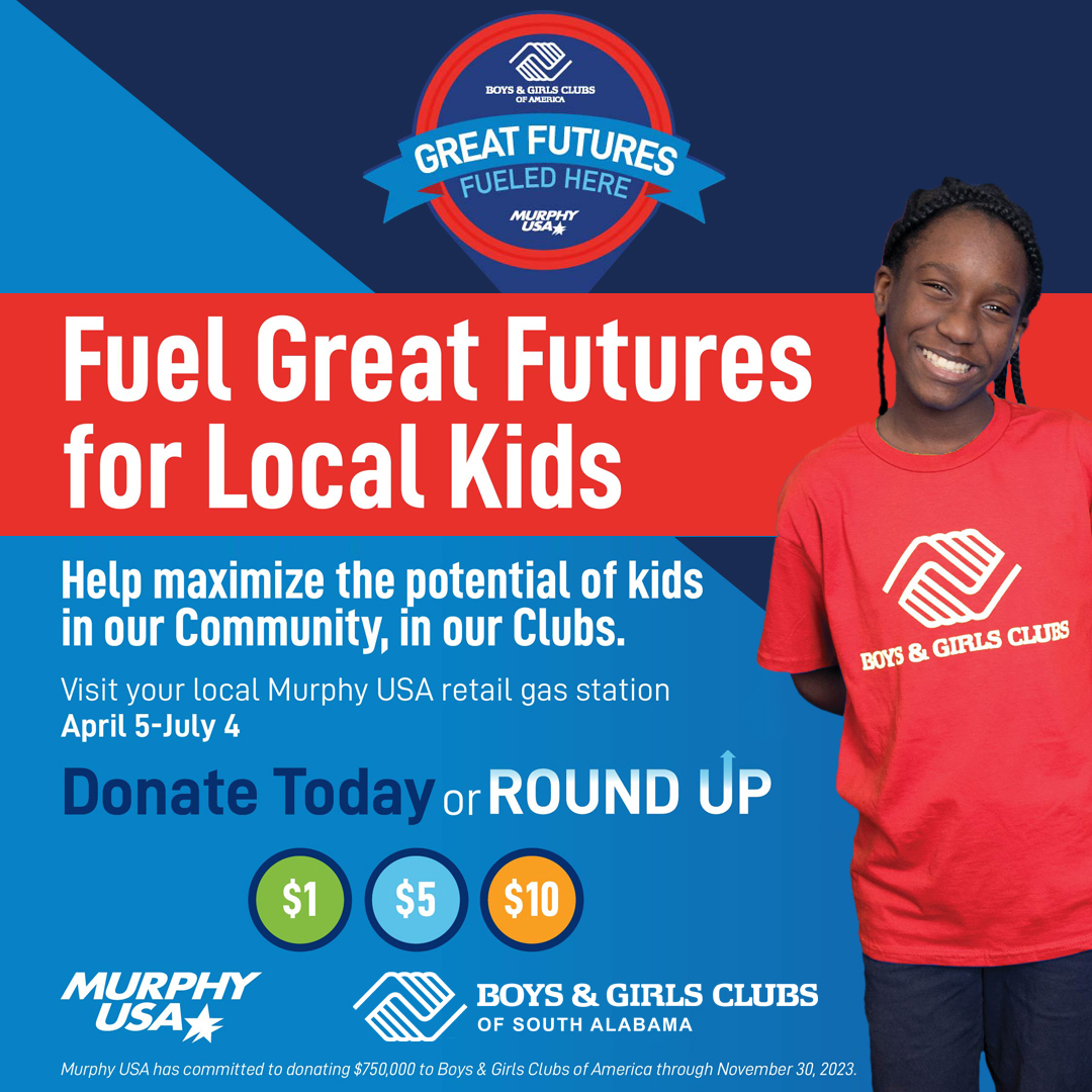 Murphy USA In-Store Giving Campaign Begins April 5 - Boys & Girls Clubs ...